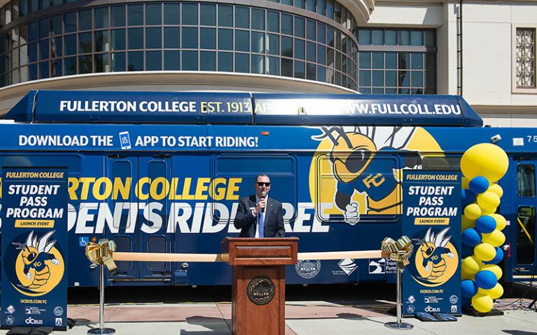 Free Bus Rides Off to Strong Start at Fullerton College - Fullerton ...