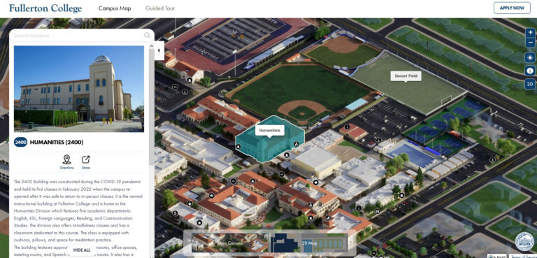 Fullerton College Launches New Campus Map and Virtual Tour - Fullerton ...